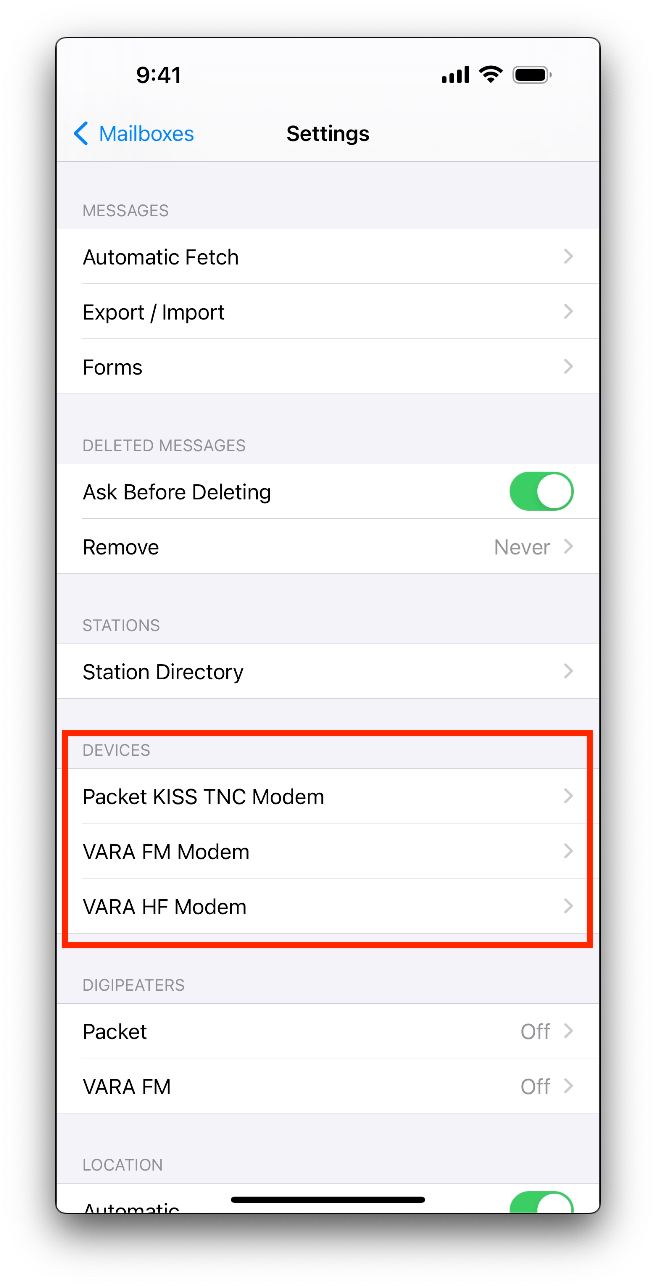 Setting up RadioMail - Winlink Portable Ops